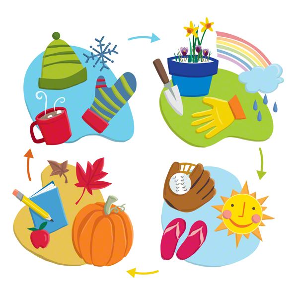 Seasons Of The Year Clip Art